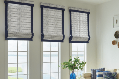 Soft Roman Shades | A Shade Above | Charlotte